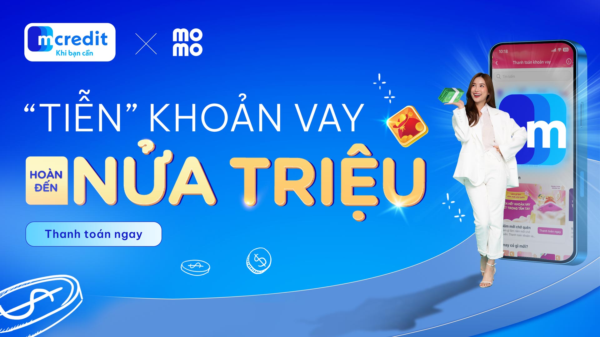 Mcredit công bố hợp tác với Napas phát triển thẻ tín dụng nội địa